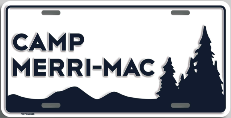 License Plate – Camp Merri-Mac